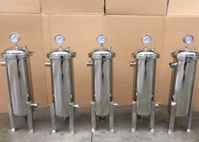 China 1-45M3 /H Single Bag Filter Housings For Efficient Filtration for sale