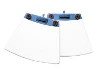 China Ceramic Filter Plate Tight Structure No Leakage Vacuum Solid Liquid Separation for sale