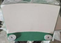 China Microporous Ceramic Filter Plate White Corundum Material High Precision Solid Liquid Use for sale