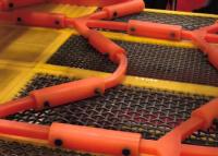 China Heavy Impact Declogging Rods for Sticky Material Screening for sale
