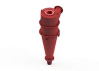 China PU Lined Mining Hydrocyclone Separator 75-500mm for Mineral Processing Classification for sale