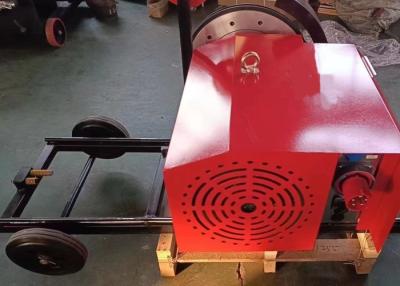 China 22kw Dual Frequency Conversion Rail-Mounted Wire Saw For Concrete And Stone Cutting for sale