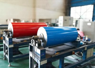 China Hard Chromium Plating Induction Heating Roller Electromagnetic Heating Teflok Spray Ceramic Or Tungsten Carbide for sale