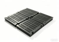 China Cost Effective Mining Rubber Screen Panel with Custom Aperture for sale