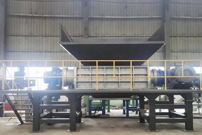 China 60kW Total Power Shredder for MSW Reduction for sale