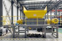 China Double Shaft Shredder with Overload Protection System for sale