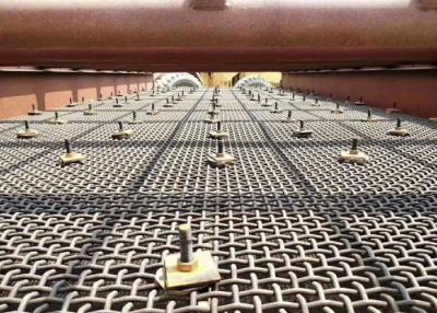 China High Wear Resistant High Manganese Steel Woven Wire Mesh for Mining and Quarry Screening for sale