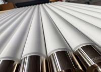 China Zero Defect Quartz Ceramic Roller For Automotive Glass Tempering Plants for sale