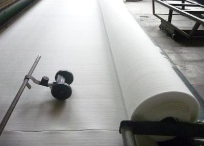 China 6m Width White Non Woven Polypropylene Geotexitle Fabric High Strength for sale