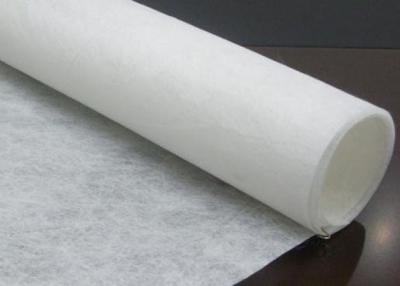 China 6m Width White Non Woven Polypropylene Geotexitle Fabric High Strength for sale
