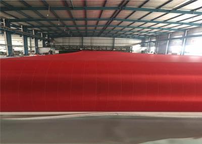 China Red / White Paper Machine Clothing Polyester Screen Mesh Insert Seam Type for sale