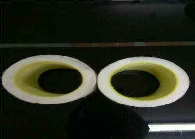 China Heat Resistant Nomex Felt Tube For Cooling Table Equipment Light White for sale