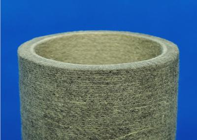 China 500 Degree High Temperature Kevlar with Carbon Mixture Felt Roller Tube for Aluminum Extrusion for sale