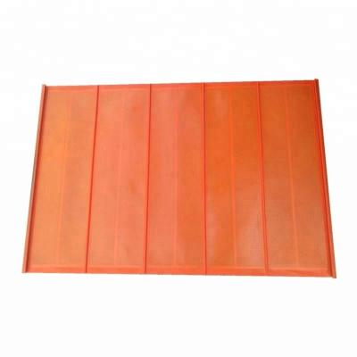 China POLY urethane fine screen mesh pu screen for silica sand screening for sale