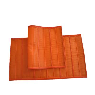 China POLY urethane fine screen mesh pu screen for silica sand screening for sale