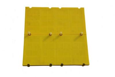 China PU Sleve Panel polyurethane screen mat pu screen for fine recycle sand machine for sale