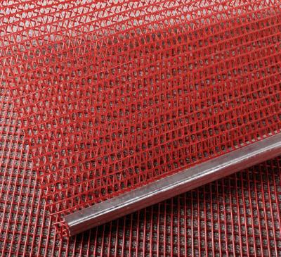 Cina Maglia rossa sottoposta a tensione dello schermo di cavo dello schermo del poliuretano del gancio con i ciechi dei ganci non in vendita