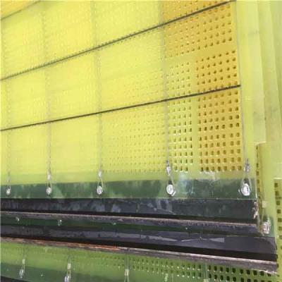 China Durable Polyurethane Screen Panel with 0.075mm Opening and Three Hook Types for Mining Screening for sale