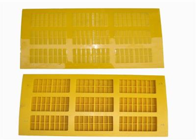 El panel de desecación de la pantalla del poliuretano de la resistencia de desgaste para minar