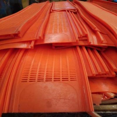 China Screening Panel Polyurethane PU Flip Flow Screen For Flip Flop Screener for sale