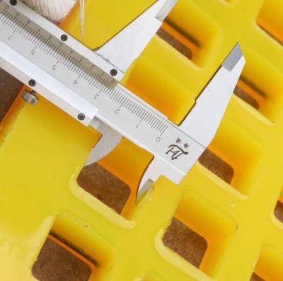 Cina Maglia minima dello schermo del poliuretano del gancio sottoposta a tensione 3mm dell'apertura in vendita