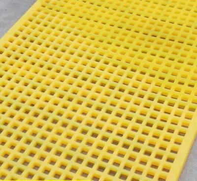 Maglia minima dello schermo del poliuretano del gancio sottoposta a tensione 3mm dell'apertura