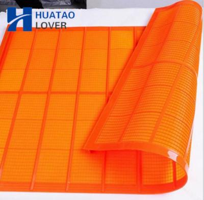 Cina filtro leggero dell'uretano del POLY di colore rosso dell'apertura di 0.075mm per il setaccio di vibrazione ad alta frequenza in vendita