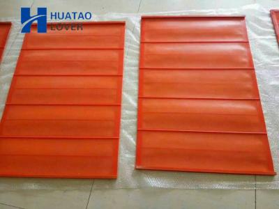 Cina filtro leggero dell'uretano del POLY di colore rosso dell'apertura di 0.075mm per il setaccio di vibrazione ad alta frequenza in vendita