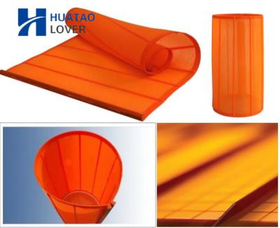 China fine material screening POLY urethane fine screen for mine classification for sale