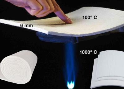 China Grijze Aerogel van Kleurenpyrogel XTF Isolatiedeken 10mm Dikte Te koop