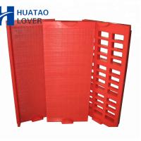 China 30mm Thickness 0.125mm Hole Width Corrosion Resistant Polyurethane Dewatering Screen Mesh for Mining for sale