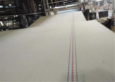 China Woven Corrugated Cotton Conveyor Belt with Flocking Seam 1000 - 3200mm Width For Tracking Section for sale