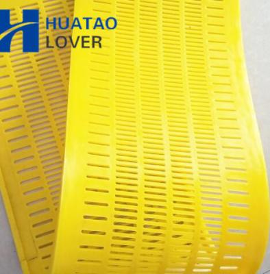 Cina Apertura dello schermo 3x10mm del poliuretano delle stuoie di Flip-flop per il lavaggio del carbone in vendita