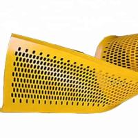 China Polyurethane Flip Flow Screen Mats for Moisture-Resistant Vibratory Screening with Customizable Aperture Shapes for sale