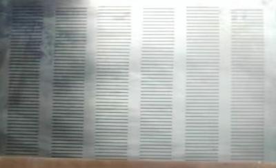 Cina Piatto del vaglio oscillante SUS304 o SUS316 con tipo scanalato di attrezzatura di sgrossatura della polpa in vendita