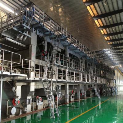 China 2800 / 500 Double - wire Multi-Cylinder Kraft Paper Machine Test Liner Board Paper Machine for sale