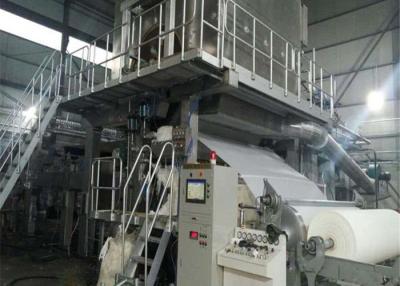 China 3600 Crescent Tissue Paper Machine With Design Speed 600-800m/min for sale