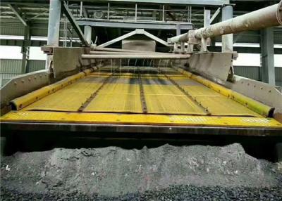 China 30mm Thickness Horizontal Vibrating Yellow Polyurethane Screen Mesh for Industrial Screening for sale