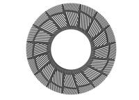 China Alloy Double Disc Pulp Refiner Disc 36 Inch for Paper Mill Grinding for sale