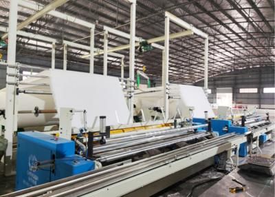 China Industrial 160pcs/Min Speed Toilet Paper Rewinding Slitting Machine for sale
