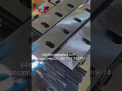 DC53 Material de madera de plástico trituradora hoja de alta dureza mayorista personalizado