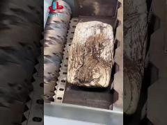 Máquina de trituração de resíduos de material de eixo único de alta eficiência para resíduos plásticos