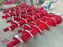 12-26 inch spiraalplug schroef voedingsas voor MDF-HDF-installatie