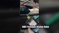 Induction Heating Roller Realizes Precise 400℃ Constant Temperature Control for industrial Pr
