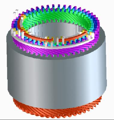 Cina Golf Cart Stator Needle Rotor Laser Vernice Stripping Machine in vendita