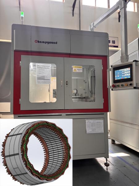 Quality 270mm Commercial Van Truck Stator Coil Winding Machine For DC AC Motor for sale