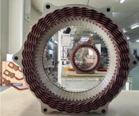 China 270mm OD 10-Layer Hairpin Stator, 54mm Slim Stack, High-Torque PMSM for Robot Joint Motors for sale