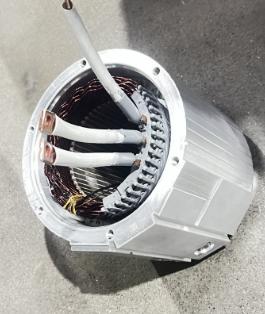 China Silicon Steel Hairpin Stator OD180mm 8-Layer Winding, OEM Manufacturer for Pump & Blower Motors for sale