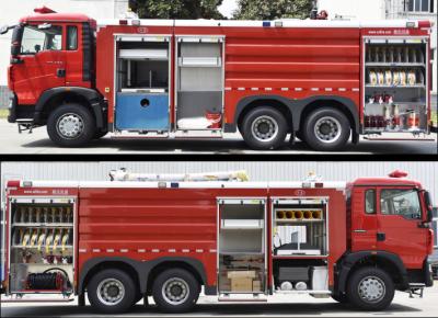 China Sinotruk HOWO 12T Tanque de agua Combate de incendios Camión de bomberos Motor de bomberos Vehículo especializado Precio China Fábrica en venta