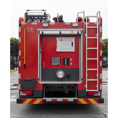 China MAN 3T Kleine waterfoamTank Brandweer Truck Gespecialiseerd voertuig China Manufacturer Te koop
